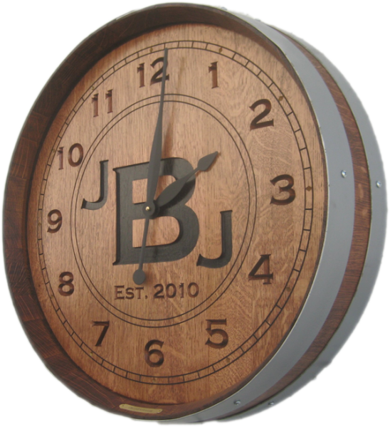 Gallery of Western & Ranch Wine Barrel Clocks